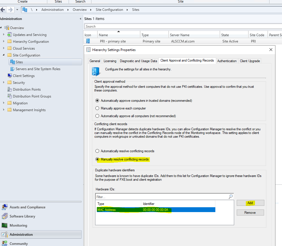 In Config Manager, virtualized and renamed computer not showing once ...