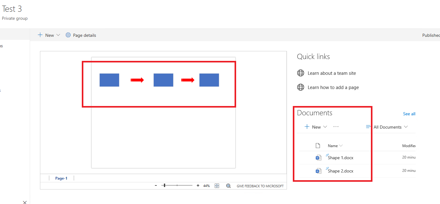 Insert Shapes in SharePoint Online - Microsoft Q&A