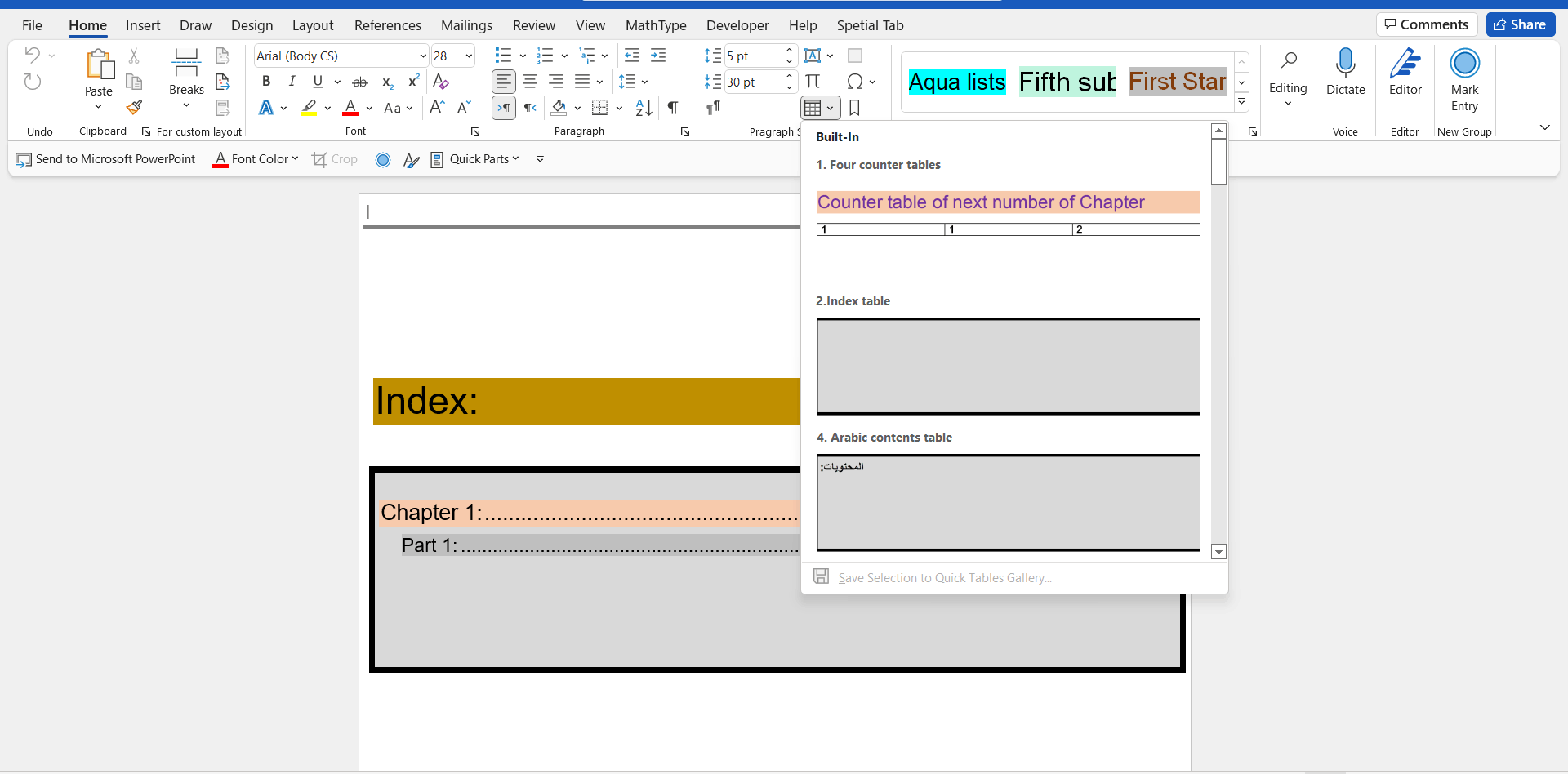 Some supplemental macros to use in Word - Add Section Break, Assign ...