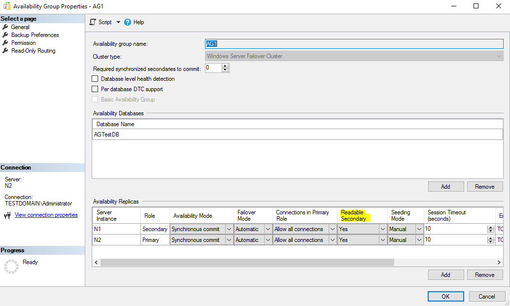 Alwayson SQL Agent Job must be executed only on PRIMARY - Microsoft Q&A