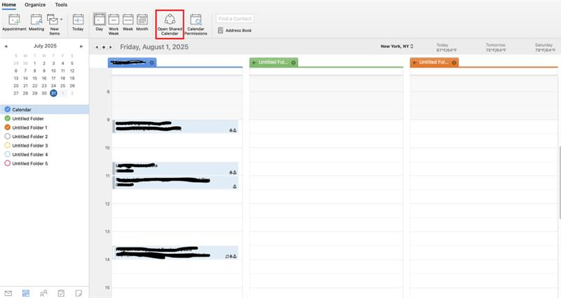Unable to View or Add Calendars in Outlook on Mac - Microsoft Q&A