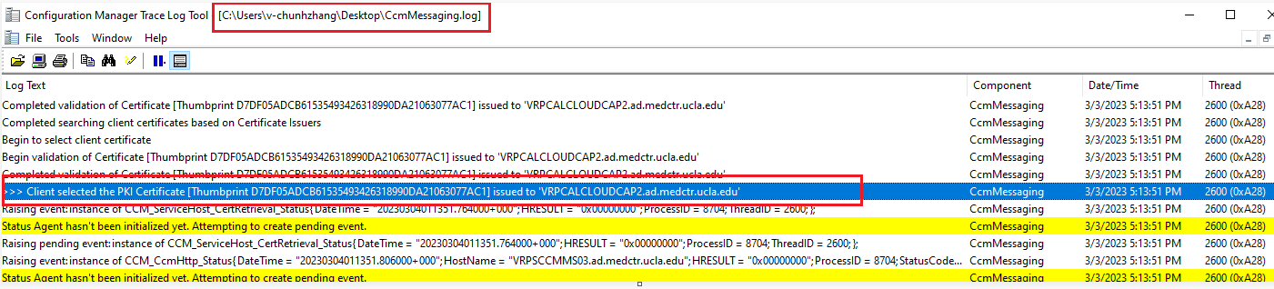 SCEP not reporting to CM Console - Microsoft Q&A