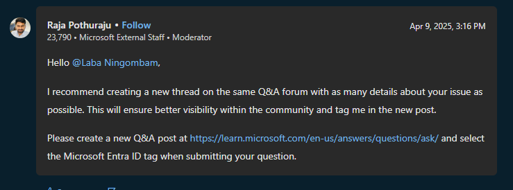 I can't Sign-In to my Azure personal account - Microsoft Q&A