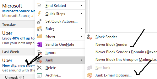Junk Email - Microsoft Q&A