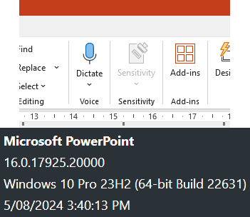 Dictation button greyed out in desktop app, working fine in web app ...