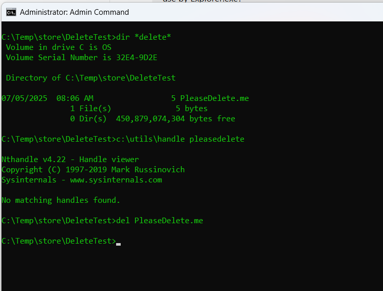 Cannot Delete Files (Win 11) - No Error, Just Hangs - Microsoft Q&A