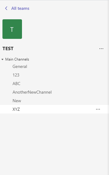 How can I create "groups" of channels within a Team in Microsoft Teams ...