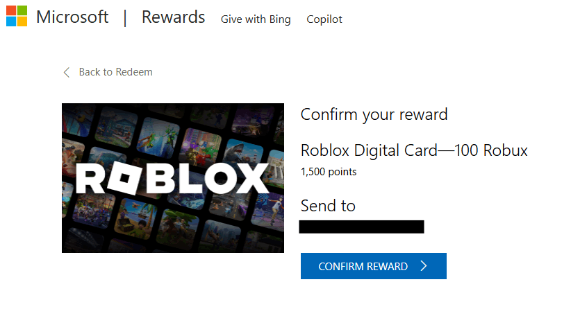 Microsoft Rewards not redeeming - Microsoft Q&A