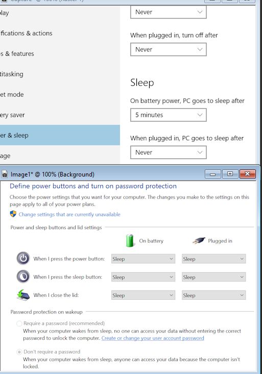 Windows 10 power saving sign in options - Microsoft Q&A