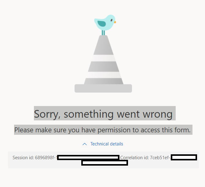 MS Forms unable to create MS form in Sharepoint - Microsoft Q&A