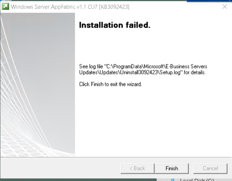 SharePoint 2019 Prerequisite Installer Fails During Cumulative Update ...