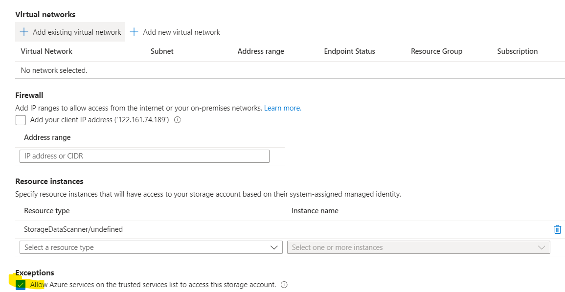 Authorization Error When Retrieving File share Information From Storage ...