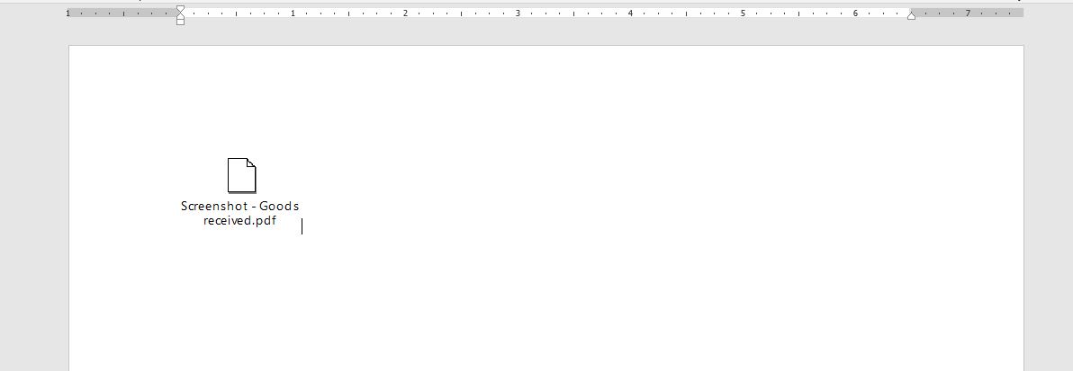 Inserting object in Microsoft Word 365 - Microsoft Q&A