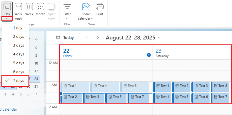 New Outlook and visible items - Microsoft Q&A