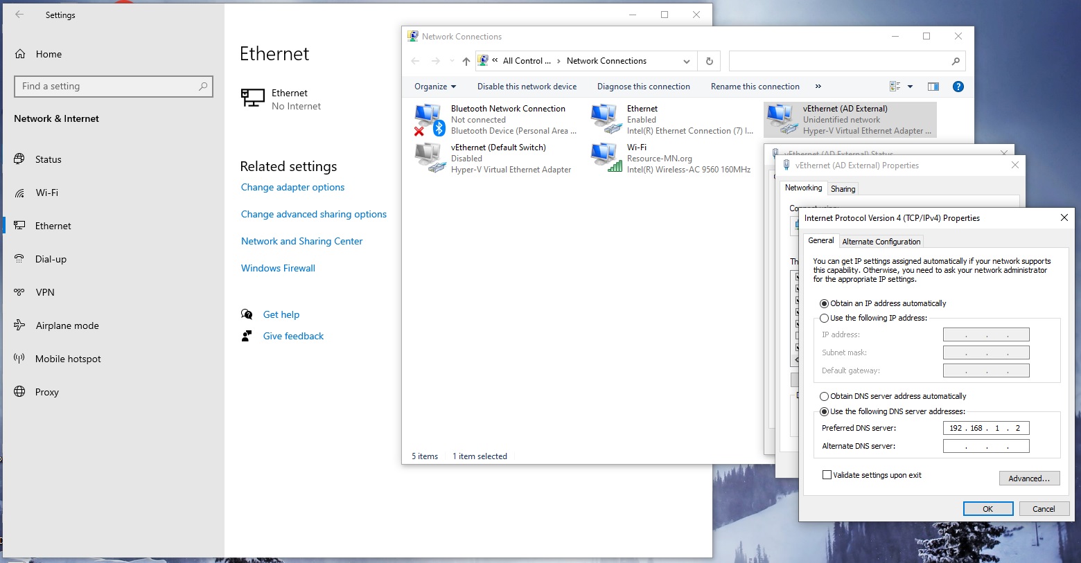 Binding a pc to AD through Hyper V - Microsoft Q&A