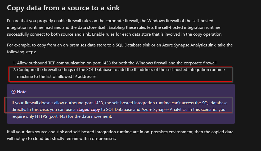 Any Update On Self Hosted Integration Runtime Of Linked Service In
