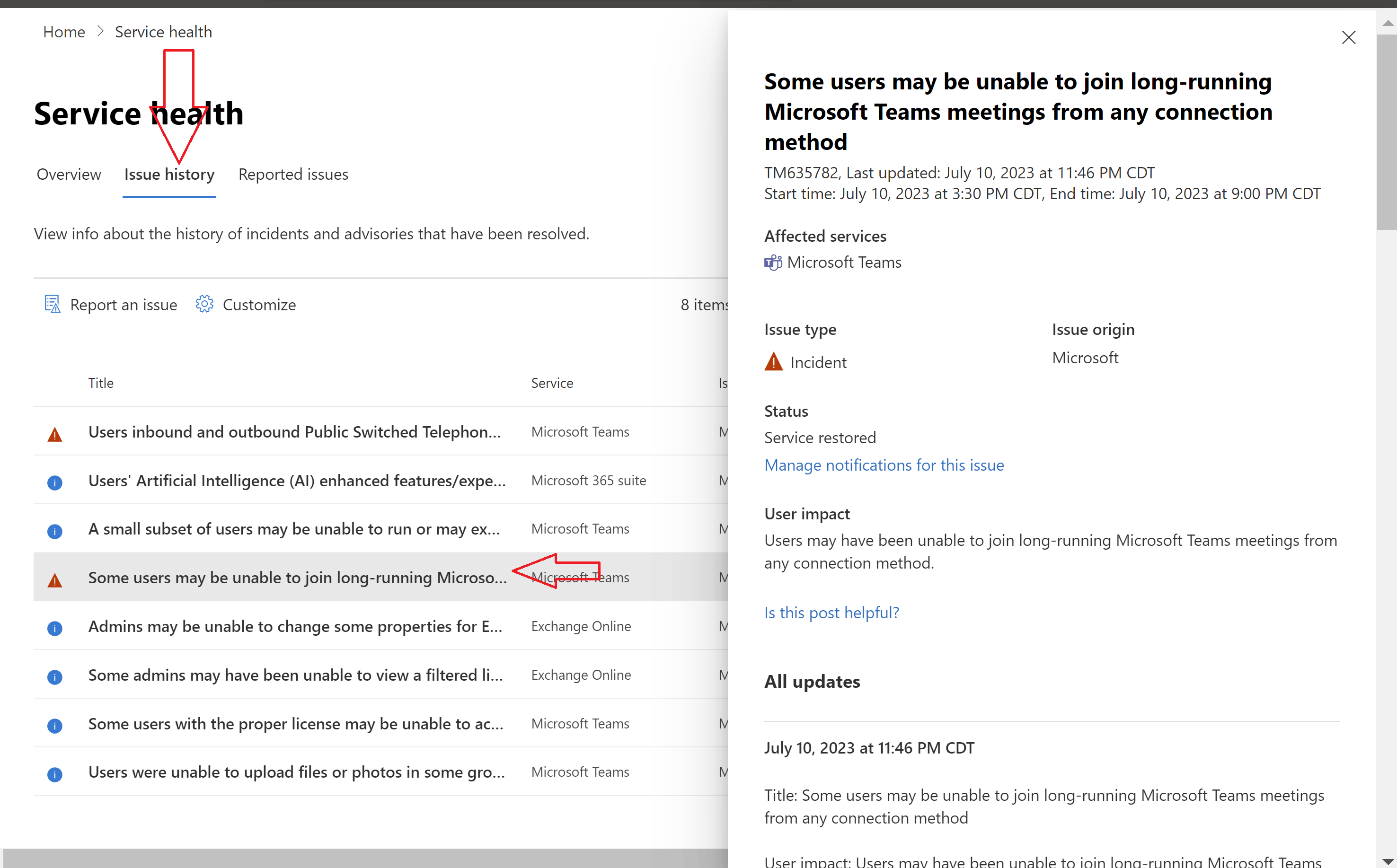 How do I confirm MS Teams issues and downtime - Microsoft Q&A