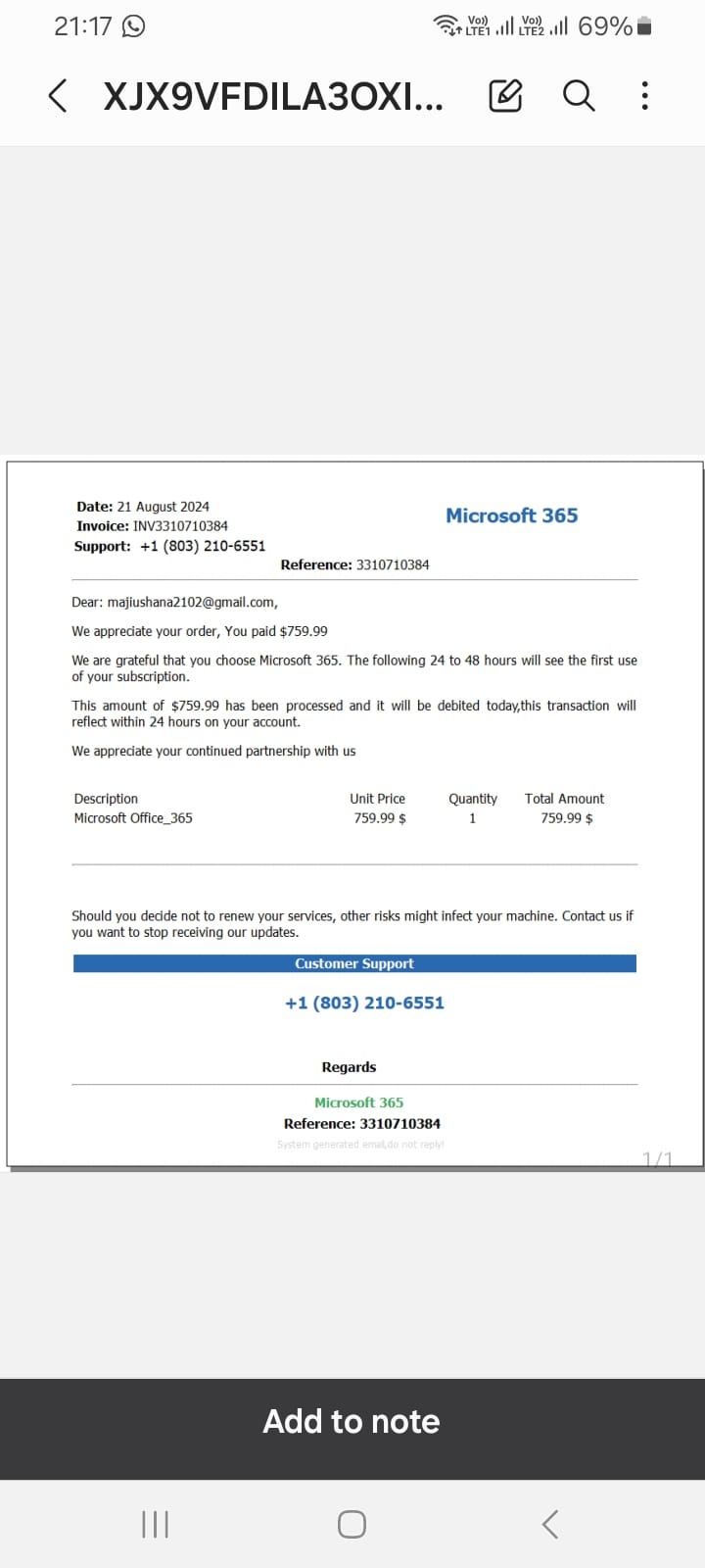This is a fraud right? - Microsoft Q&A