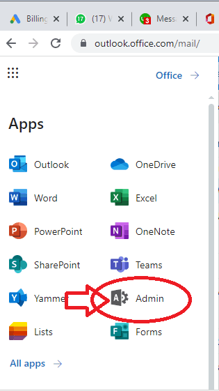 Office 365 Admin Centre is blank - Microsoft Q&A
