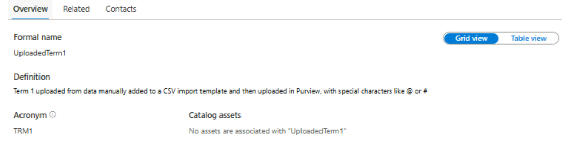 How to import a quoted csv file into Purview's glossary? - Microsoft Q&A