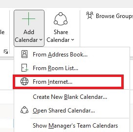 How to replicate (live) a personal calendar in a group calendar ...