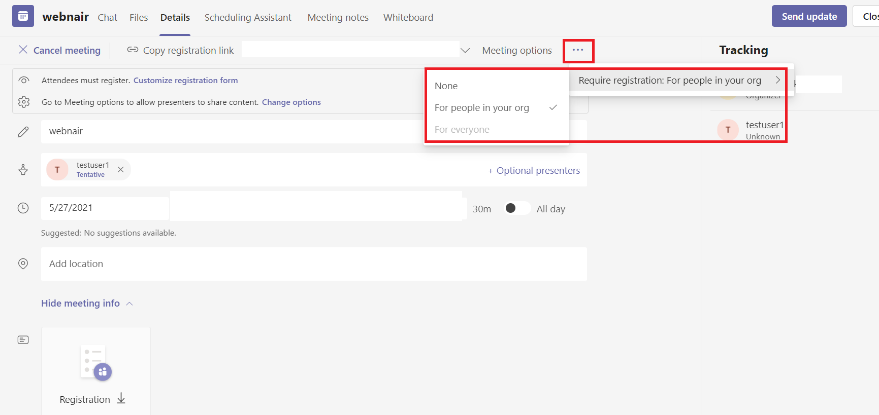 Hide attendee list in meeting, webinar, live event? - Microsoft Q&A