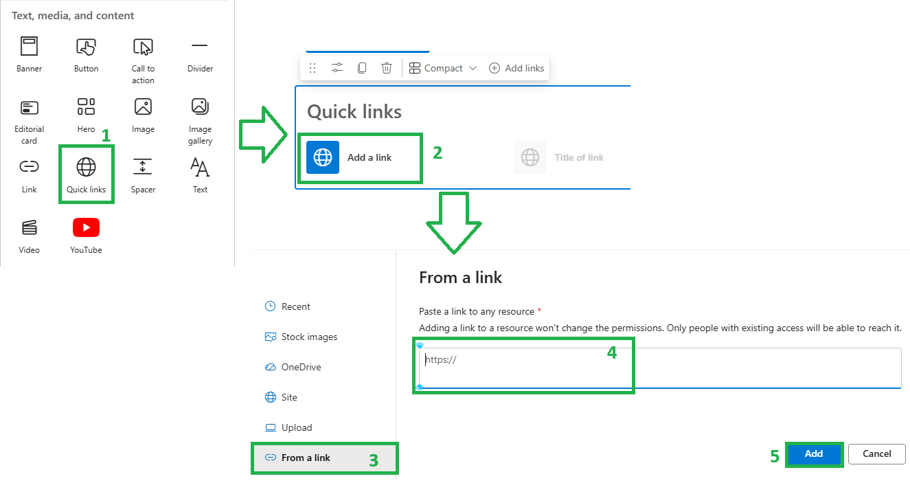 sharepoint page - create link from bottom page back to top? - Microsoft Q&A