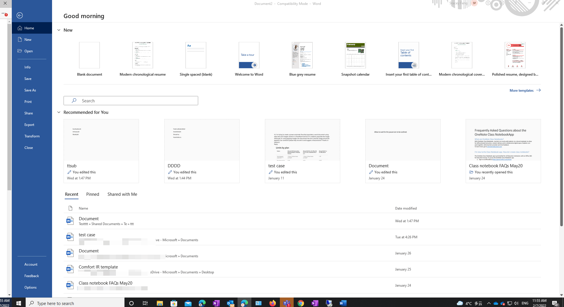 Left scroll bar (Word for Windows) - Microsoft Q&A