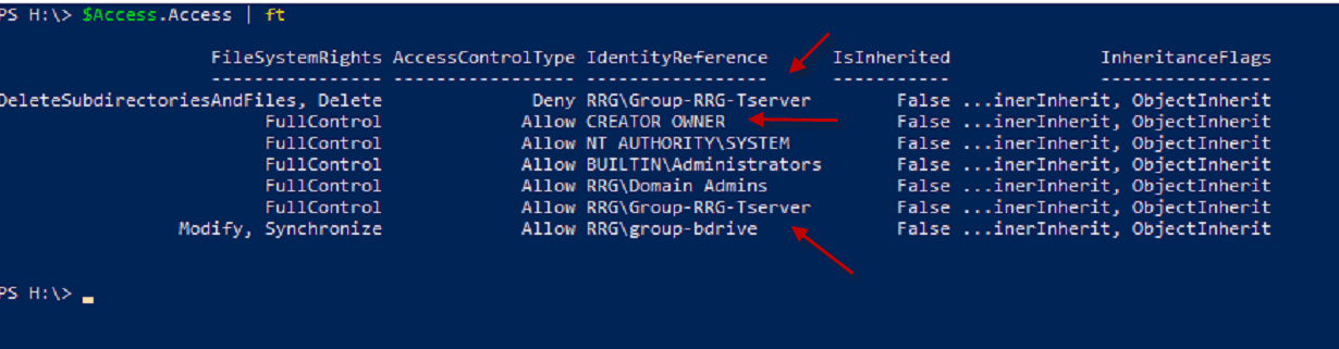 Advanced NTFS permissions - Microsoft Q&A