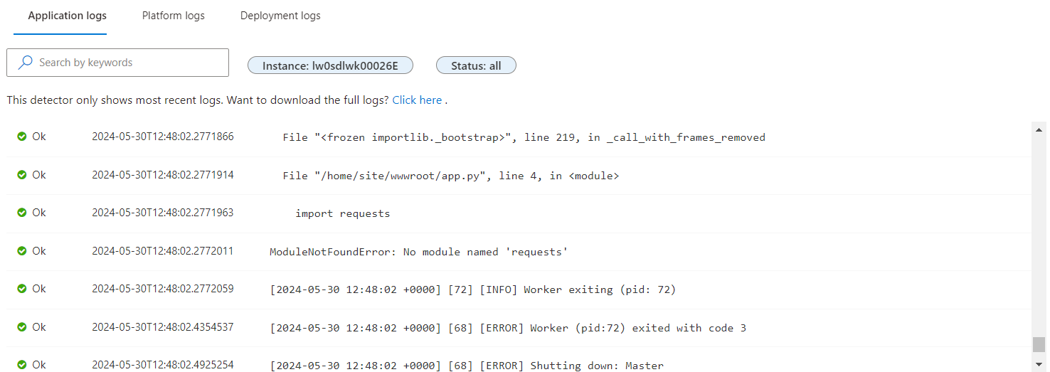 I've included all the required libraries in the requirements.txt file ...