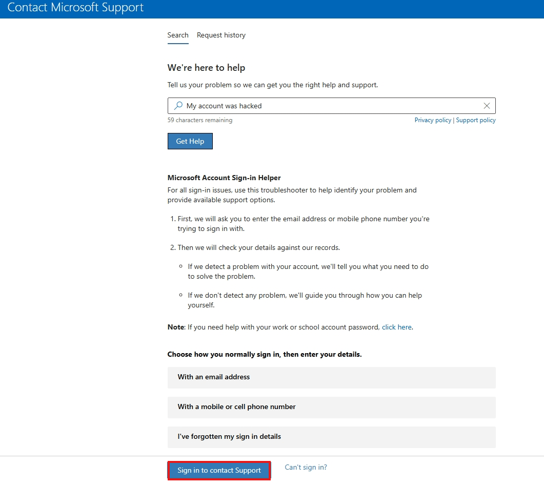 How do I unblock my account ? - Microsoft Q&A