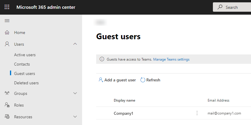 External Contacts List - Microsoft Q&A
