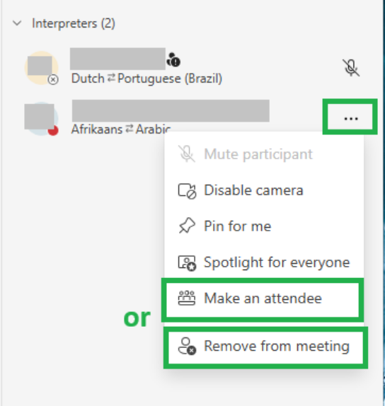 Hosting a Teams Webinar for external client - they are bringing a ...