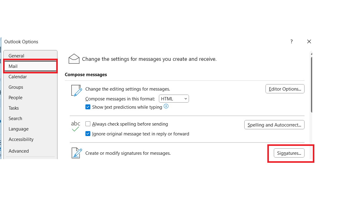 Outlook signature - Microsoft Q&A