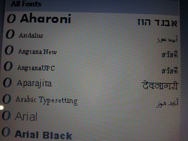 Font dialog box SAMPLE text appearing in another language? - Microsoft Q&A