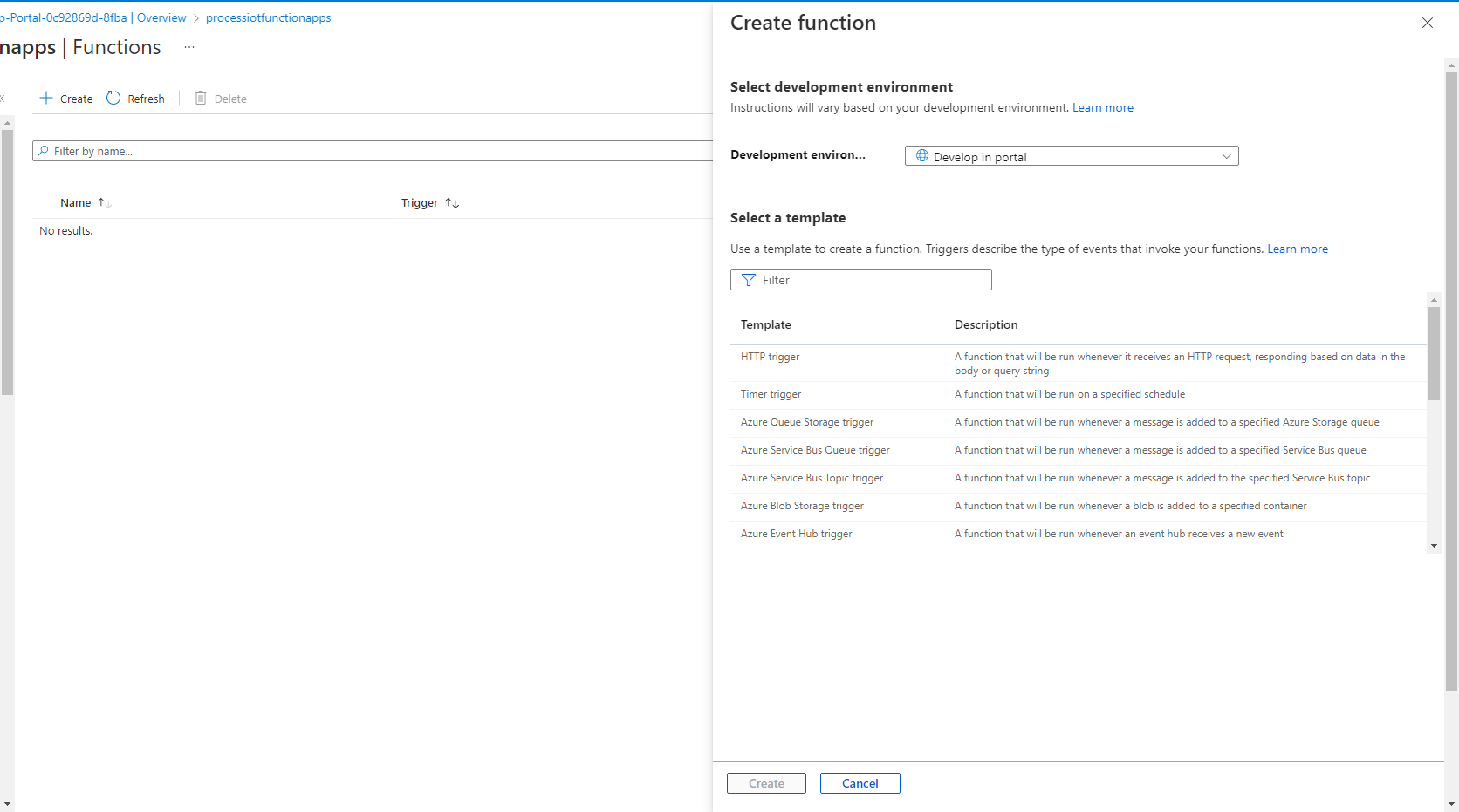 Iot Hub Trigger Get Azure Functions Runtime Is Unreachable Microsoft Qanda