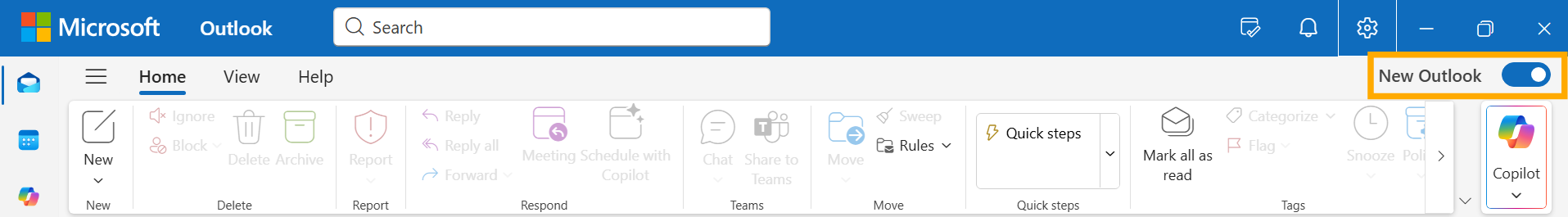 In new Outlook, how do I see the icon that shows I've replied or ...