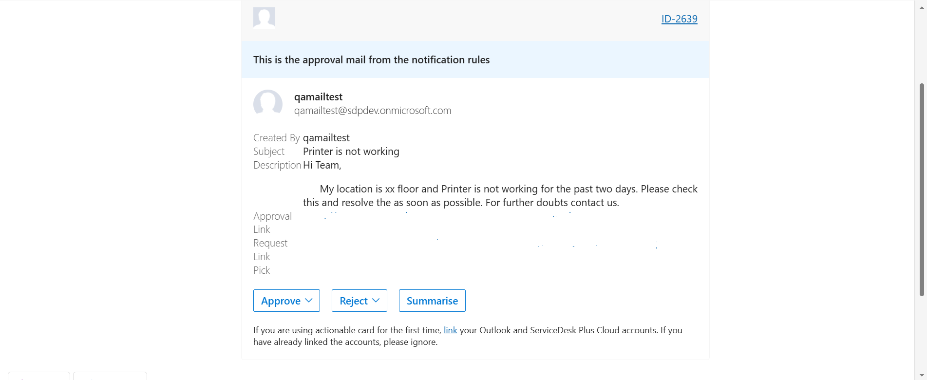 Microsoft Adaptive card issue - Microsoft Q&A