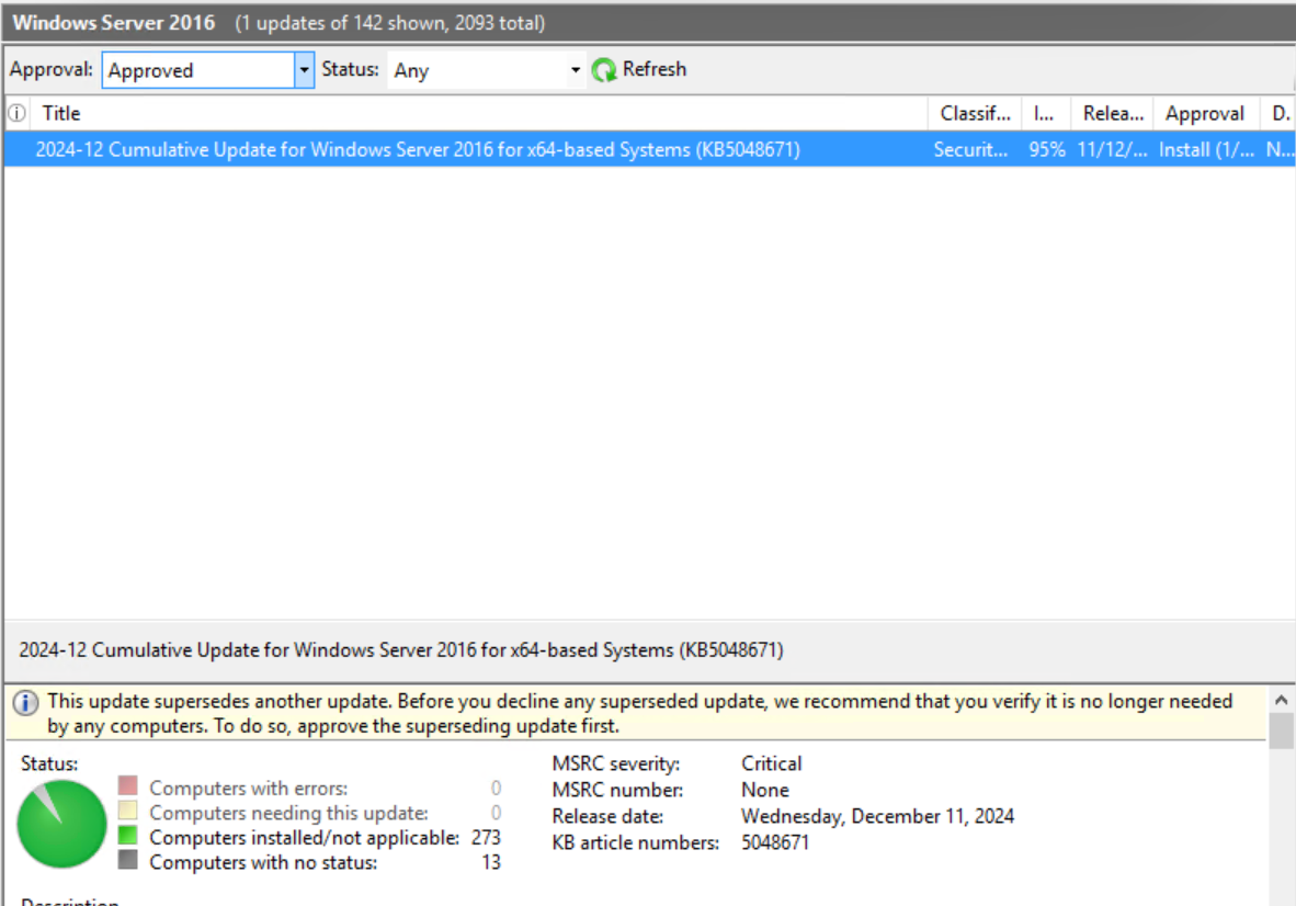 Why Windows Server not detecting download file from WSUS Server ... Why Windows Server not detecting download file from WSUS Server ...