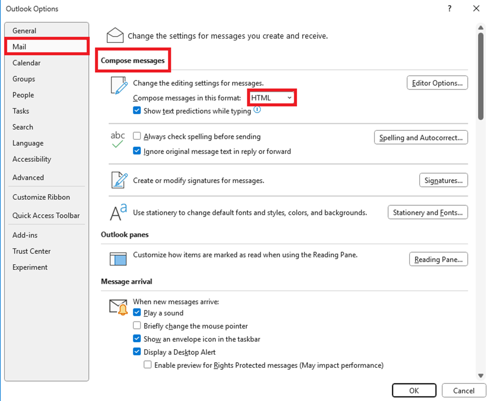 Outlook 365 in Classic Mode fails to attach default signature to ...