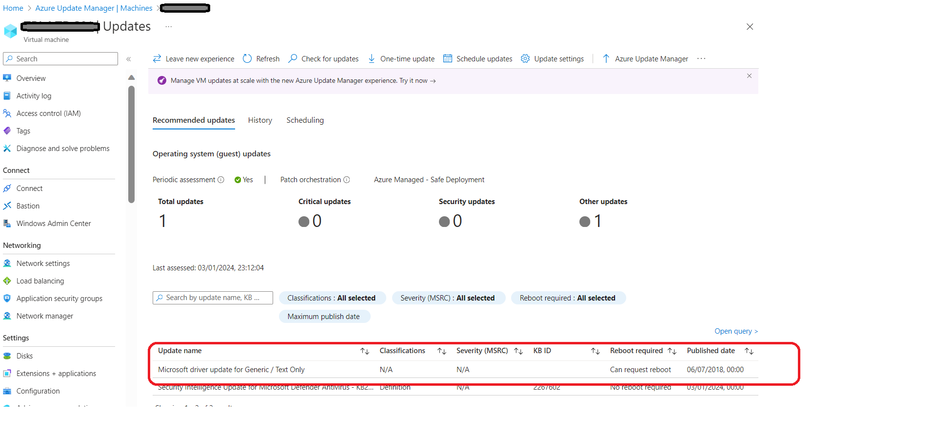 How to get rid of "User how to get rid of "Microsoft driver update for ...