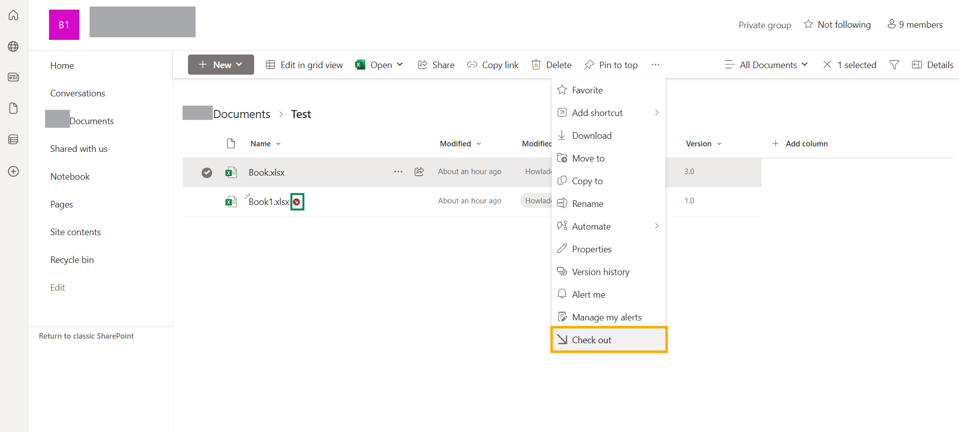 Check Out Banner Button Not always showing on Excel file from ...