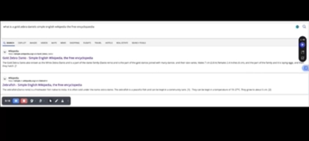 Why does bing say according to Wikipedia instead of according to simple English Wikipedia (for ...