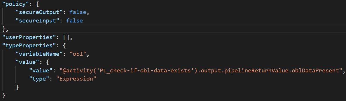 Pipeline Return Value gets removed during deployment - Microsoft Q&A