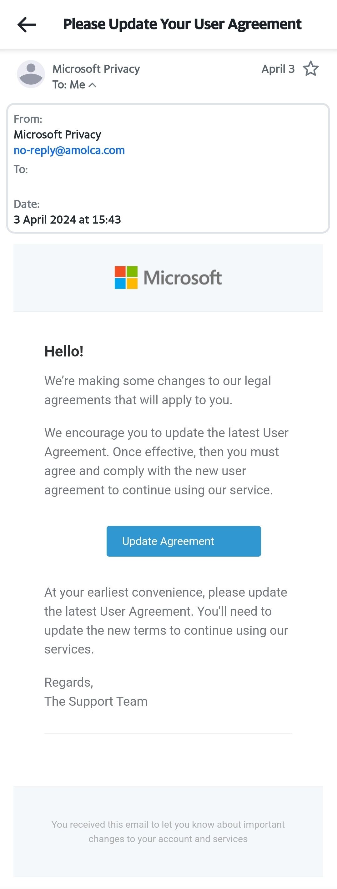 Is this email really from Microsoft? - Microsoft Q&A