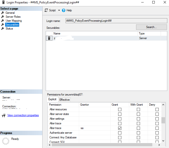 syspolicy_event_queue disabled automatically - Microsoft Q&A