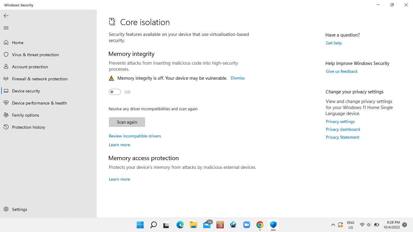 Incompatible Driver Issues - Microsoft Q&A