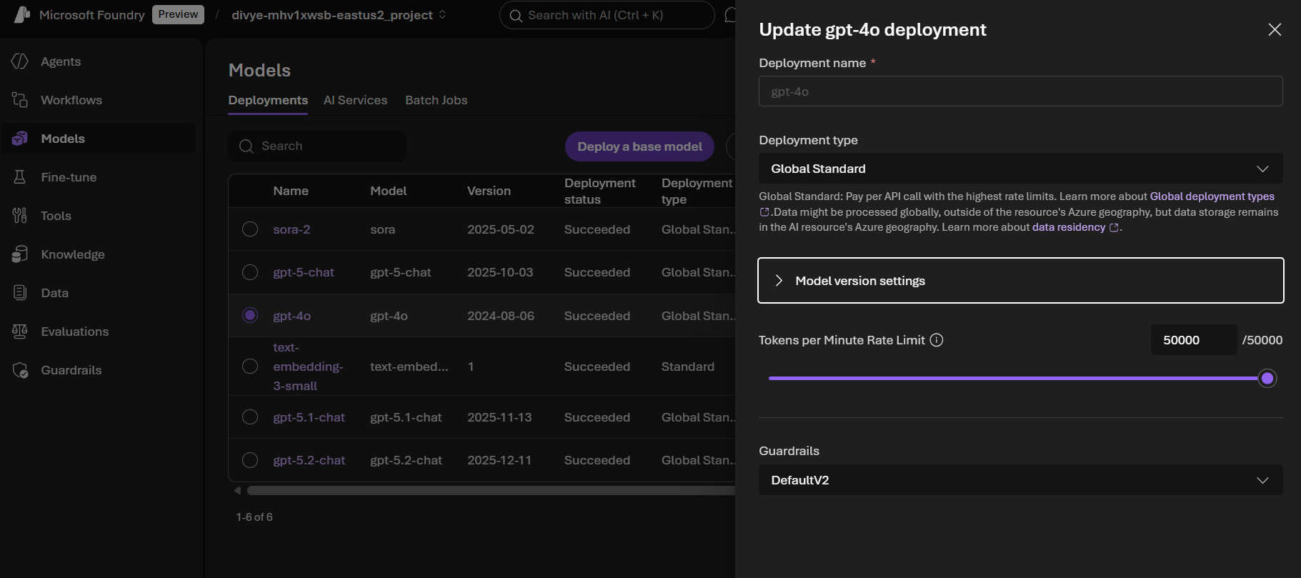 Get this 429 insufficient_quota error for Azure openai - Microsoft Q&A