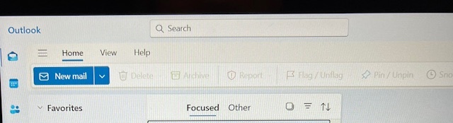 I can't find the File tab in Outlook 2021 - Microsoft Q&A