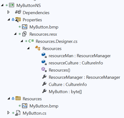 How to run example requiring Button.bmp? - Microsoft Q&A